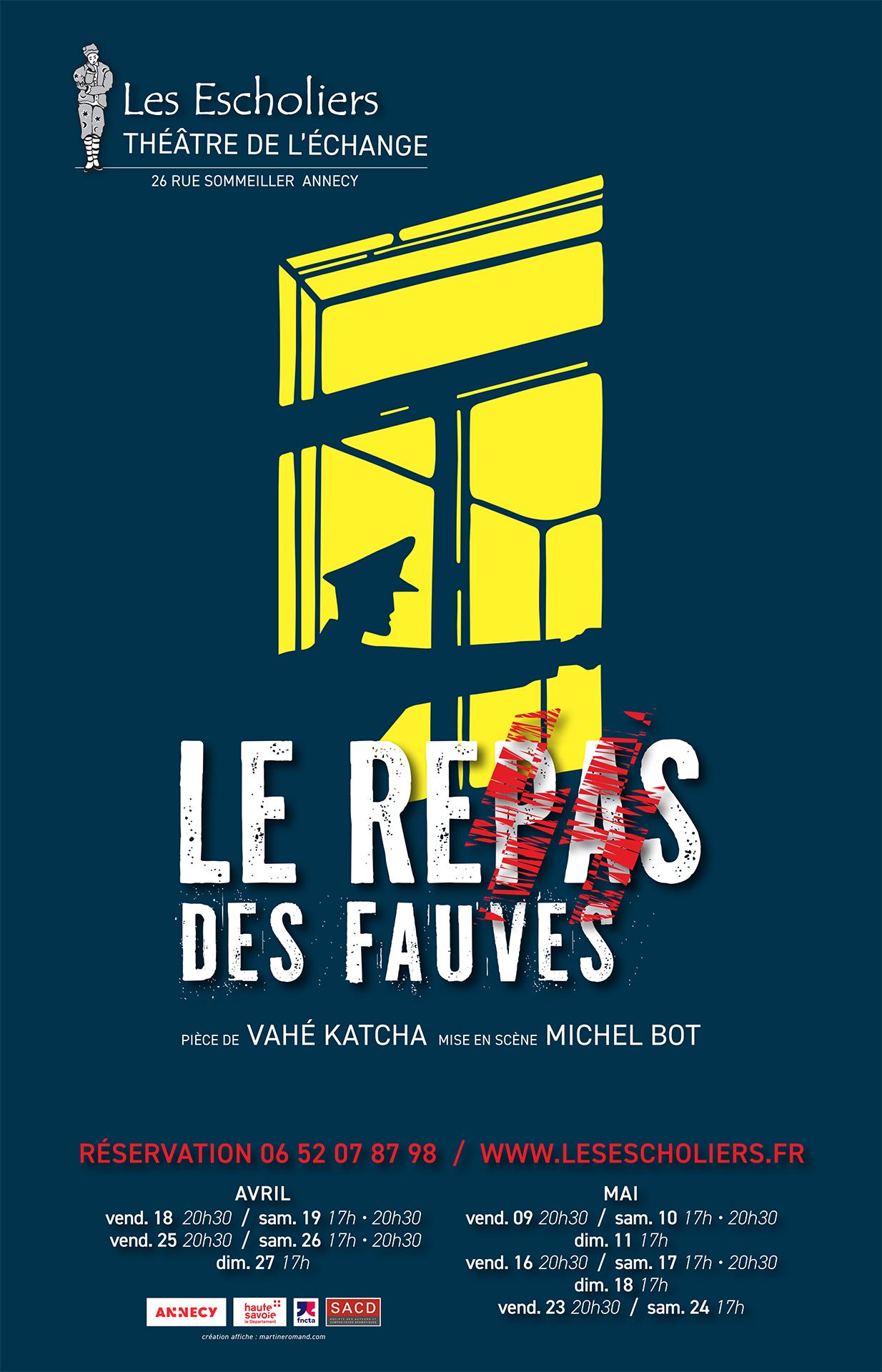 Théâtre : Le repas des fauves – Léman Express