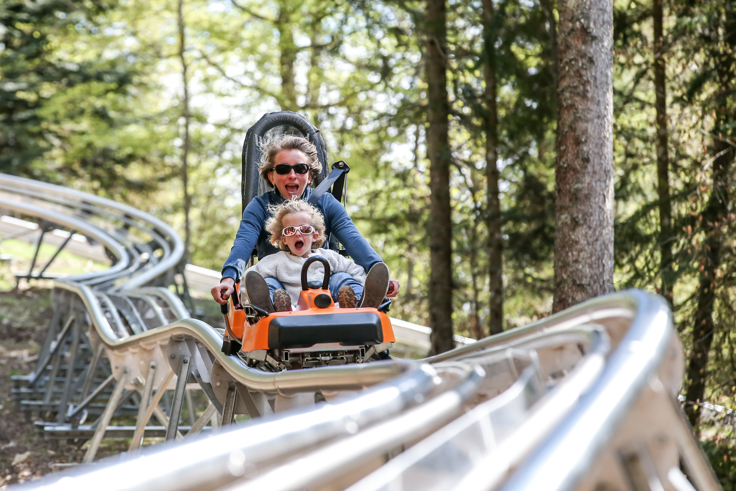 Luge sur rail – Léman Express